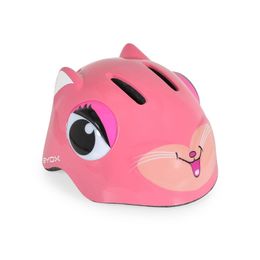Byox Schutzhelm Y26 Kati Gr&ouml;&szlig;e S 48 - 54 cm einstellbar 4 L&ouml;cher LED-Beleuchtung pink