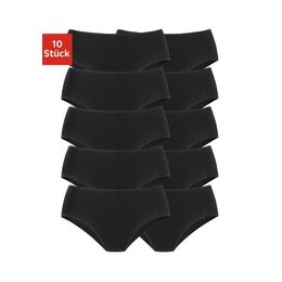 PETITE FLEUR BY LASCANA Jazz-Pants Slips schwarz Gr. 32/34 f&uuml;r Damen. K&ouml;rpernah. Nachhaltig.