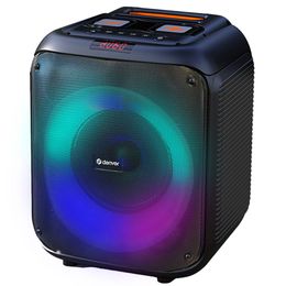 Denver BPS-250 Bluetooth Party Lautsprecher, 400W mit LED-Lichtshow