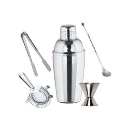 ich-zapfe Cocktail Shaker Set gro&szlig;- 3-teiliger EDELSTAHLSHAKER