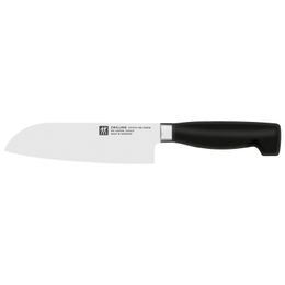 Zwilling VIER STERNE Santokumesser 16 cm, Glattschliff