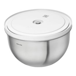 Zwilling Fresh & Save BOWLS Vakuumsch&uuml;ssel L / 24 cm, Edelstahl, Silber