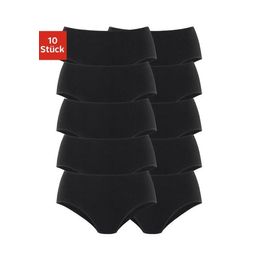 PETITE FLEUR BY LASCANA H&uuml;ftslip schwarz Gr. 32/34 f&uuml;r Damen. Nachhaltig.