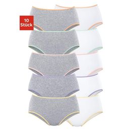 PETITE FLEUR BY LASCANA H&uuml;ftslip mehrfarbig Gr. 44/46 f&uuml;r Damen. Nachhaltig.