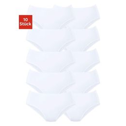 PETITE FLEUR BY LASCANA Jazz-Pants Slips wei&szlig; Gr. 44/46 f&uuml;r Damen. K&ouml;rpernah. Nachhaltig.