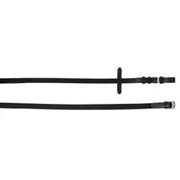Hans Melzer Horse Equipment Hans Melzer Z&uuml;gel feingummiert 15mm ohne Stopper WB (Warmblut)