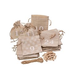 buttinette Adventskalender "Schneeflocke"