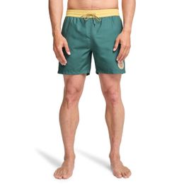 Billabong Herren Boardshorts "Dbah Panel Layback"sea gr&uuml;n, Gr. L, Obermaterial: 100% Polyester., Hosen