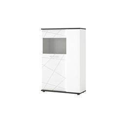 H&ouml;ffner Highboard Venedig &brvbar; wei&szlig; &brvbar; Ma&szlig;e (cm): B: 92 H: 141 T: 40.0 &raquo; H&ouml;ffner