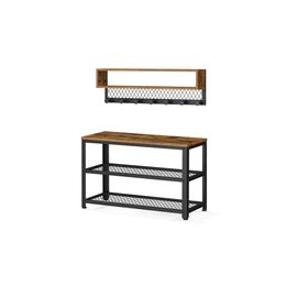 H&ouml;ffner Schuhregal &brvbar; braun &brvbar; Ma&szlig;e (cm): B: 73 H: 45,5 &raquo; H&ouml;ffner
