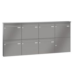LEABOX 7er Aufputzbriefkastenanlage in RAL 9016 - LEA3