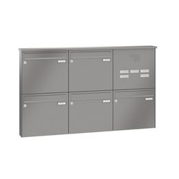 LEABOX 5er Aufputzbriefkastenanlage mit Sprechfeld in DB703 Dupont/Axalta - LEA3