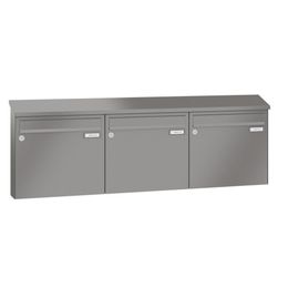 LEABOX 3er Aufputzbriefkastenanlage in RAL 7016 - LEA20
