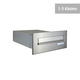 B-Serie Edelstahl Mauerdurchwurf Briefkastenanlage