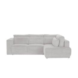 switch Ecksofa Tirana silber Ma&szlig;e (cm): B: 297 H: 91 T: 195.0 &raquo; H&ouml;ffner
