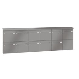 LEABOX 11er Aufputzbriefkastenanlage in RAL 7016 - LEA20