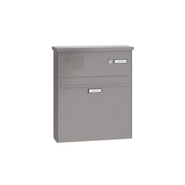 LEABOX Zaun Durchwurf Briefkasten mit Sprechsieb in DB 703
