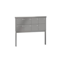 LEABOX 7er freistehende Briefkastenanlage in RAL 7016...