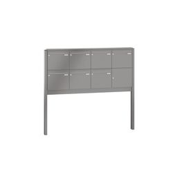LEABOX 7er freistehende Briefkastenanlage in RAL 7016...