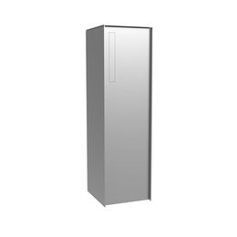 ONZO FENIX freistehender Design Paketbriefkasten RAL 9006 Large