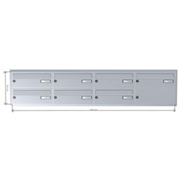 B-015 7er Edelstahl V2A Briefkastenanlage Unterputz