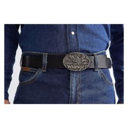 Wrangler G&uuml;rtel W-Eagle Belt schwarz