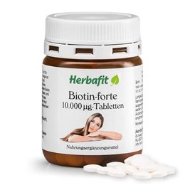 Biotin-forte-10.000&mu;g-Tabletten Biotin-forte-10.000&mu;g-Tabletten 40 g