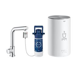 Grohe Red K&uuml;chenarmatur Mono mit Hot- und Filtersystem, schwenkbar, 30339001, Mono