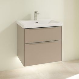 Villeroy & Boch Villeroy & Boch Subway 3.0 Waschtischunterschrank, 2 Ausz&uuml;ge, C576L0VM,