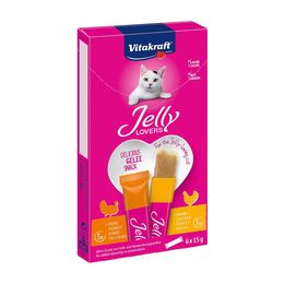 Vitakraft Jelly Lovers Huhn und Pute Katzensnacks getreidefreie Rezeptur 6x15g