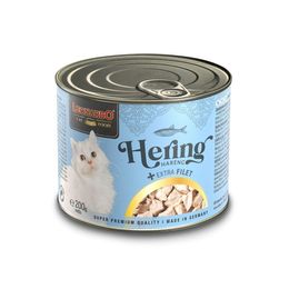 Leonardo Hering + extra Filet Katzen-Nassfutter getreidefrei 24x200g