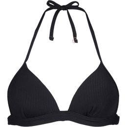 Brunotti LISSELOT-RIB Bikini Oberteil Damen - Gr&ouml;&szlig;e 36 - schwarz