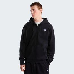 The North Face Herren Sweatjacke "M EVOLUTION SIMPLE DOME REGULAR FULL ZIP"tnf schwarz, Gr. M, Obermaterial: 67% Baumwolle, 33% Polyester,