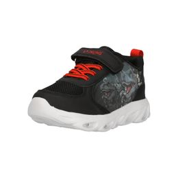 ZIGZAG M&auml;dchen Klettschuh "Siero", Gr. 31schwarz, mehrfarbig, Lederimitat, Schuhe, atmungsaktiv