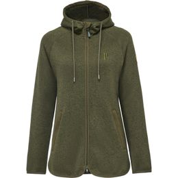 Parforce Essential Damen Strickfleecejacke Visby 2.0 Oliv (Gr&ouml;&szlig;e: L)