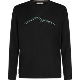 Icebreaker 150 Tech Lite Funktionsshirt Herren - Gr&ouml;&szlig;e M - schwarz