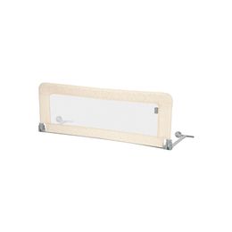 Lorelli Kinder Bettschutzgitter Safety night Gr&ouml;&szlig;e 127 x 45 cm, faltbar, Tasche wei&szlig; beige