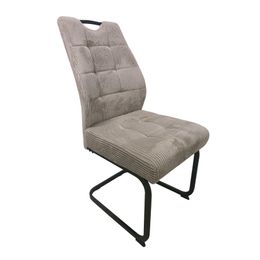 HTI-Living Schwingstuhl Marek Cord Taupe