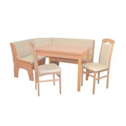 m&ouml;bel direkt online 4tlg. Eckbankgruppe 125x165 cm Schenkelma&szlig;