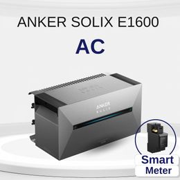 Anker SOLIX Solarbank 2 E1600 AC, Speicher f&uuml;r Balkonkraftwerk, 1,6kWh, mit Smart Meter Gen 2