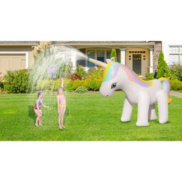 HC Garten & Freizeit Kinder Wassersprenkler Einhorn bunt 315x226x108 cm