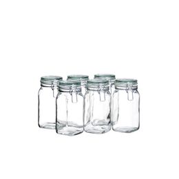 M&auml;ser M&auml;ser Einmachglas mit Deckel, 1,45 l GOTHIKA Transparent