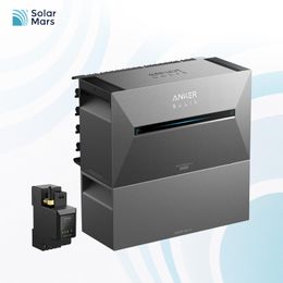 Anker SOLlX Solarbank 3 E2700 Pro Speicher, 2,68kWh, mit 1x BP2700 Erweiterungsakku und 1xSmart Meter Gen 2
