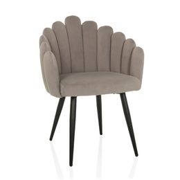 hjh LIVING Esszimmerstuhl SCALLORE Stoff