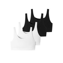 Schiesser Damen Bustier 95/5 Organic Cotton 4er Pack