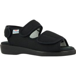 Damen Sandale schwarz, Gr&ouml;&szlig;e 44