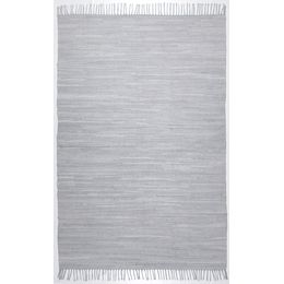 Theko Teppich HAPPY COTTON grau
