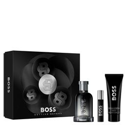 HUGO BOSS BOSS Bottled Beyond Eau de Parfum 100ml Geschenkset f&uuml;r M&auml;nner, mit 10ml Reise-Spray & 100ml Duschgel