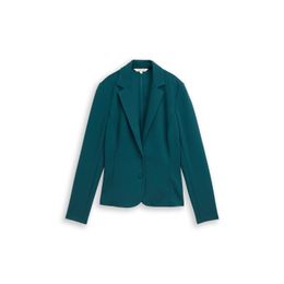 Tom Tailor Damen Slim Fit Blazer mit Eingriffstaschen, gr&uuml;n, Uni, Gr. M