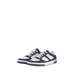 Tom Tailor Damen Sneaker mit Colour-Blocking, blau, Uni, Gr. 37